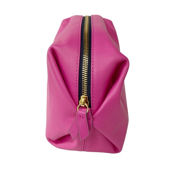 J. Crew | Bags | J Crew Harper Mini Dopp Kit Toiletry Bag In Barbie ...